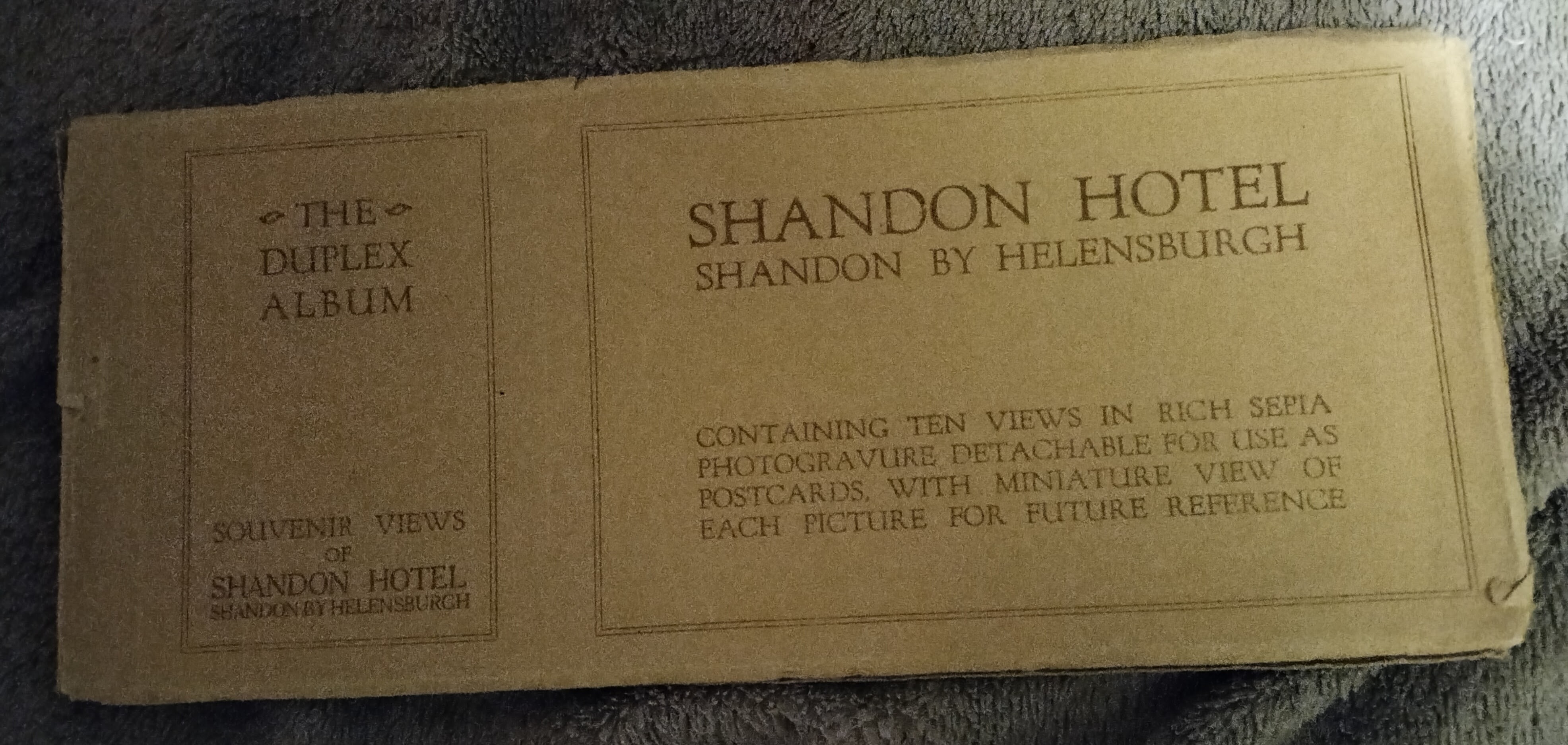 Shandon Hydro Hotel and great kindness – Shandon People and History